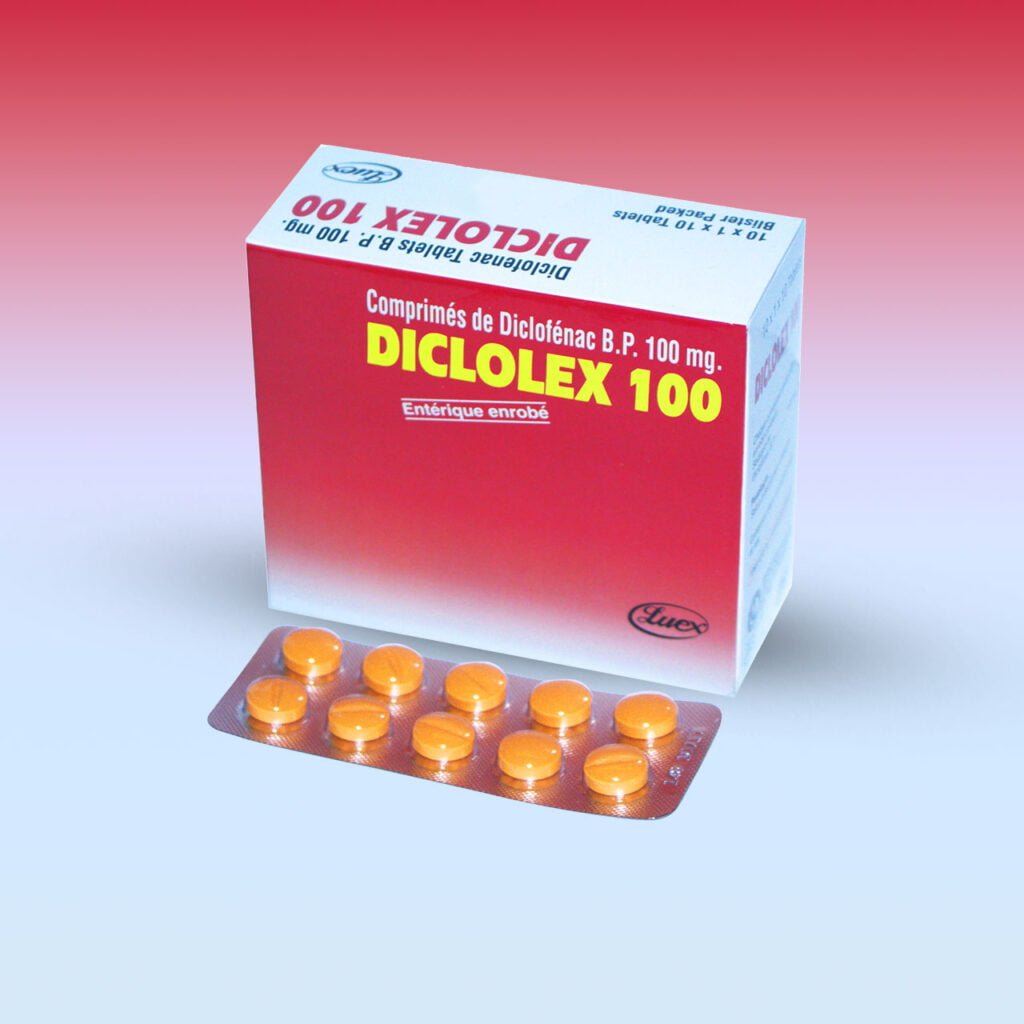 Diclolex 100mg Tablets – Diclolex Range