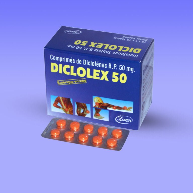 Diclolex 50mg Tablets – Diclolex Range